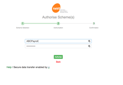 Authorising pensionsync connections for NEST schemes – PensionSync