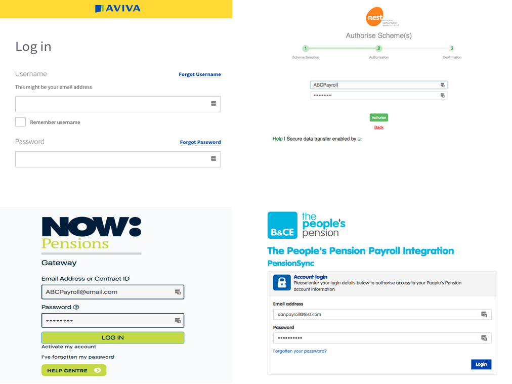 Connect a pension scheme to pensionsync – PensionSync